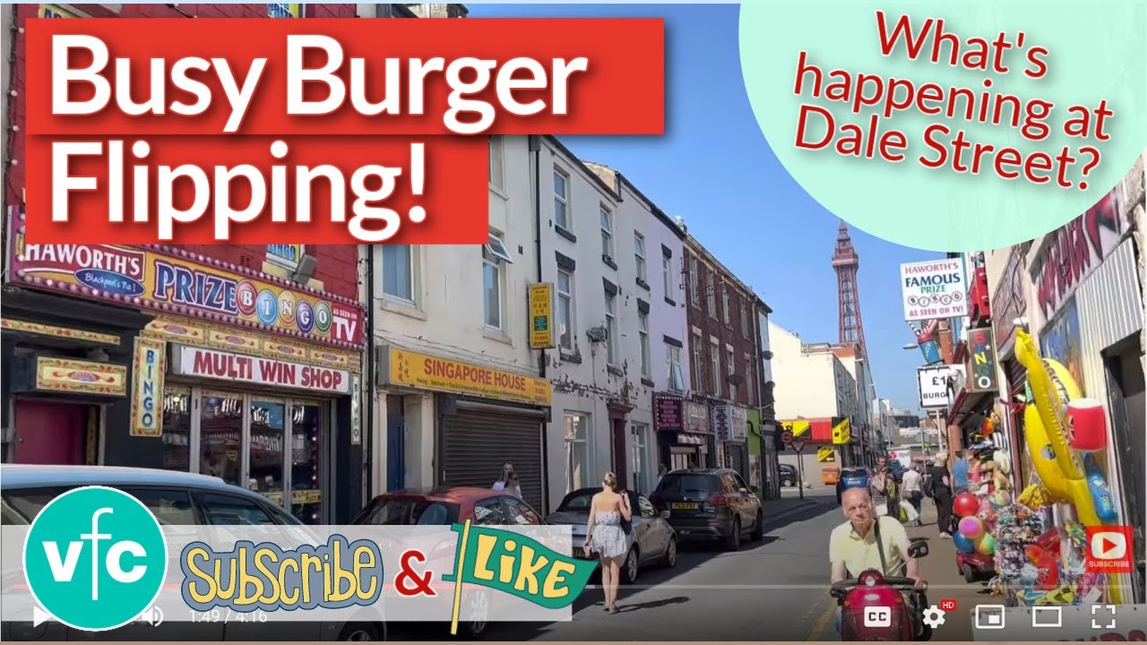 Busy Flipping £1 Burgers! - YouTube