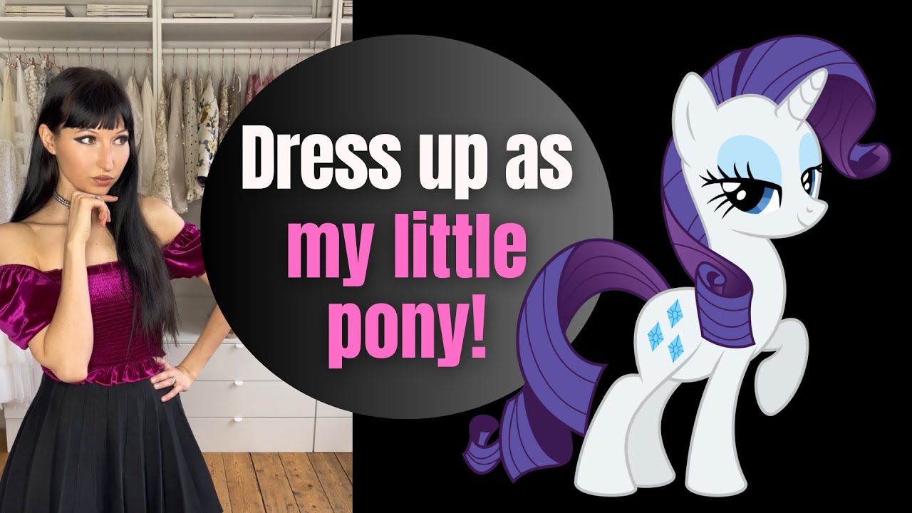 How to recreate a My Little Pony’s Rarity outfit - YouTube
