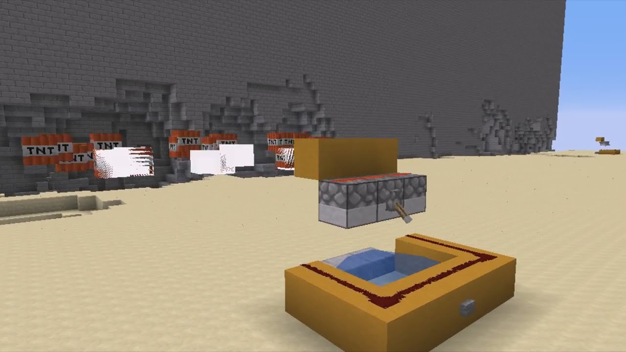 Flood Dispenser TNT Cannon Tutorial (100+ TNT per min, easy) - YouTube