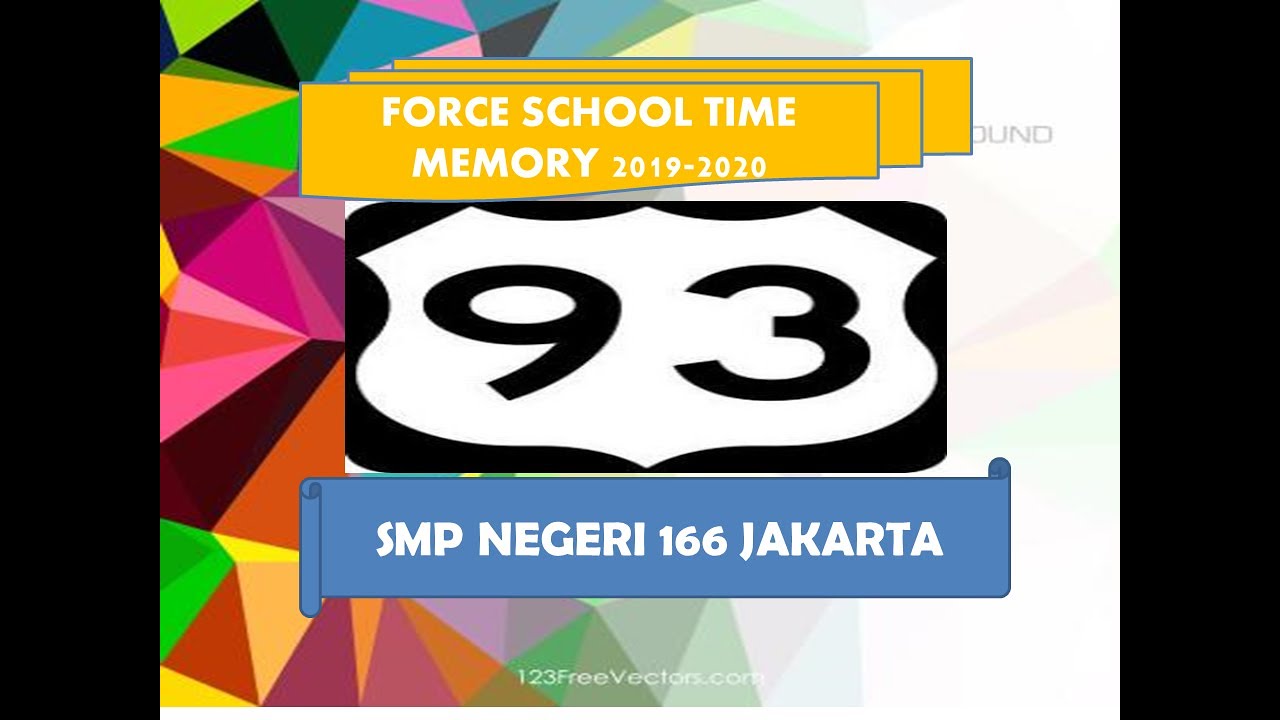 Memoried In 93 SMPN 166 Jakarta 2020 - YouTube