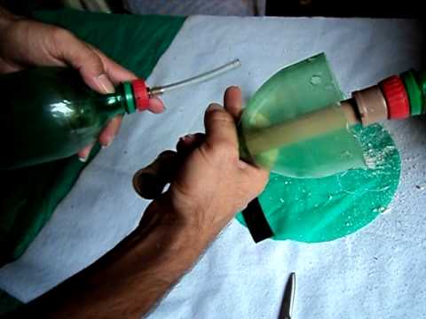 Bomba de ar feito de garrafa PET Fabio - Pet quiterianopolis - YouTube
