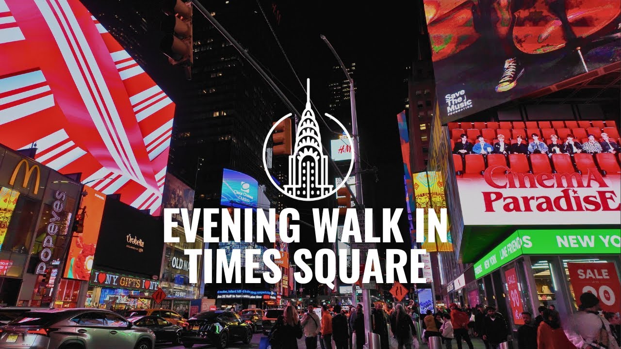 Evening Walk in Times Square | November 2024 | 4K Walkthrough - YouTube