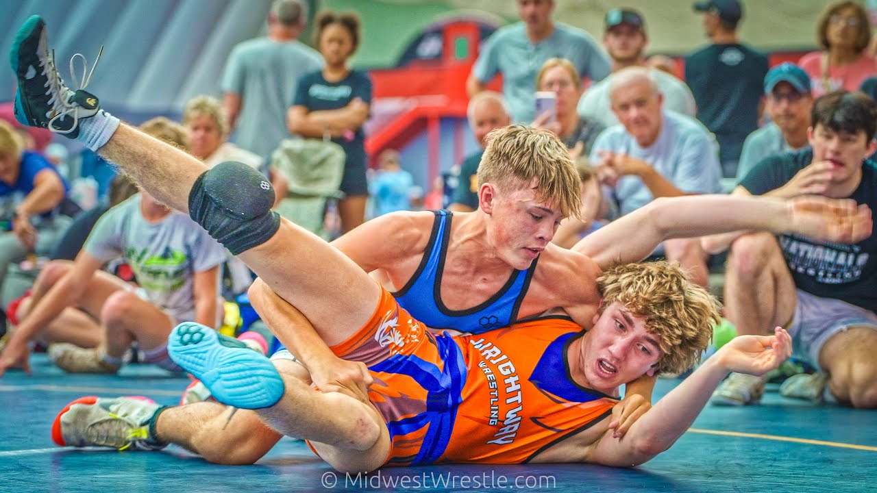 132 – Mason Pestis {G} of Wright Way Team 2 IN vs. Brayden Blevins {R} of Kentucky Xtreme KY ...