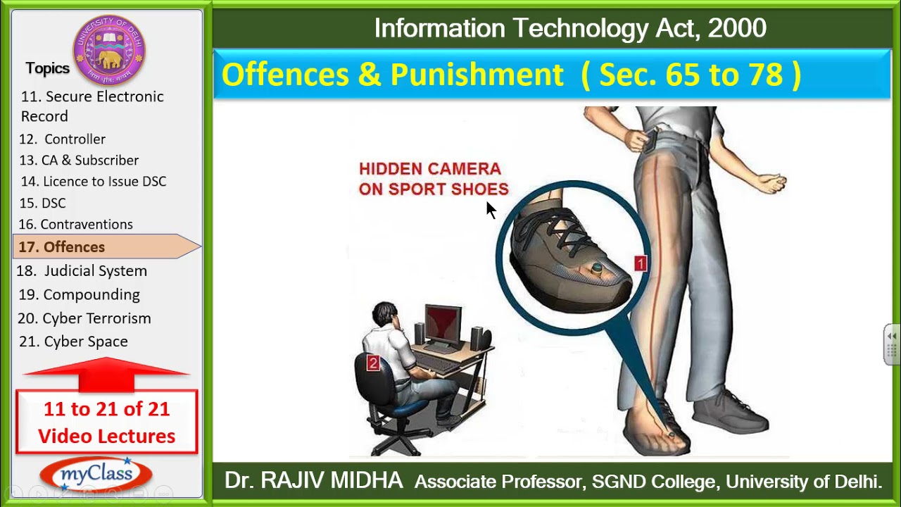 17 IT Act Offences - YouTube