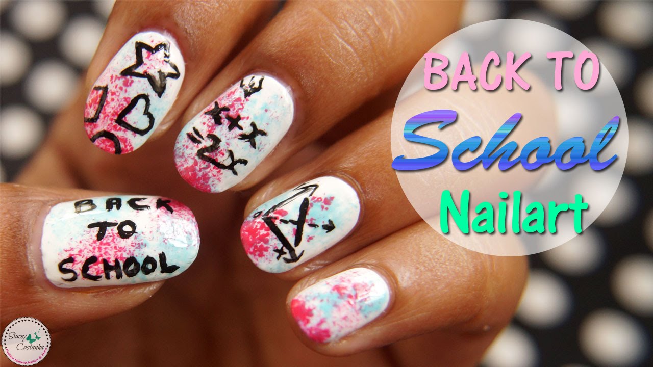 Back To School Nail Art Tutorial Easy And Fun YouTube back-to-school-nail-art-tutorial-easy-and-fun-youtube