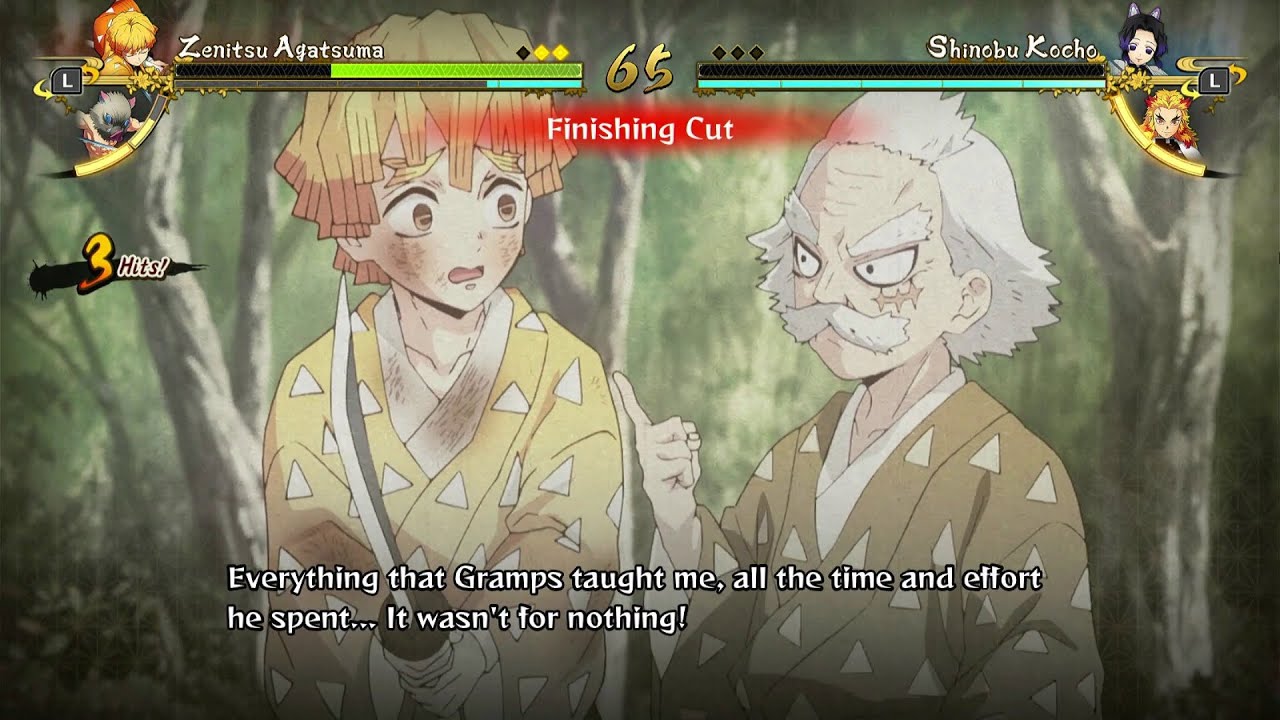 Zenitsu ft Inosuke vs Shinobu ft Rengoku | Demon Slayer: Kimetsu no ...