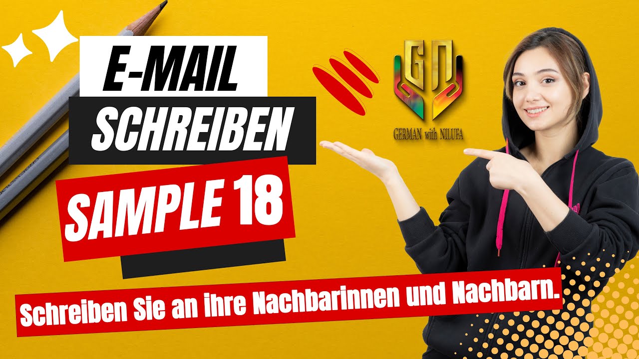 German Lesson: How to Write an Email to Your Neighbors About Your Party ...
