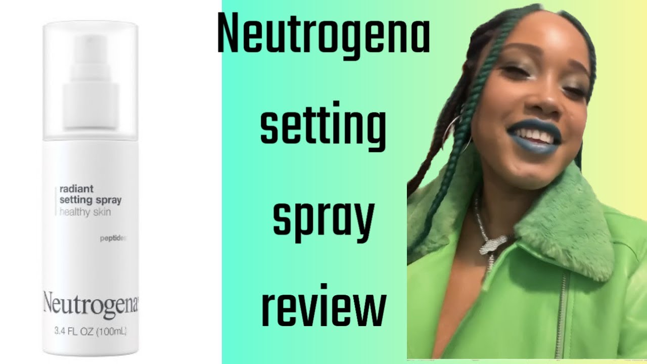 Neutrogena setting spray review - YouTube