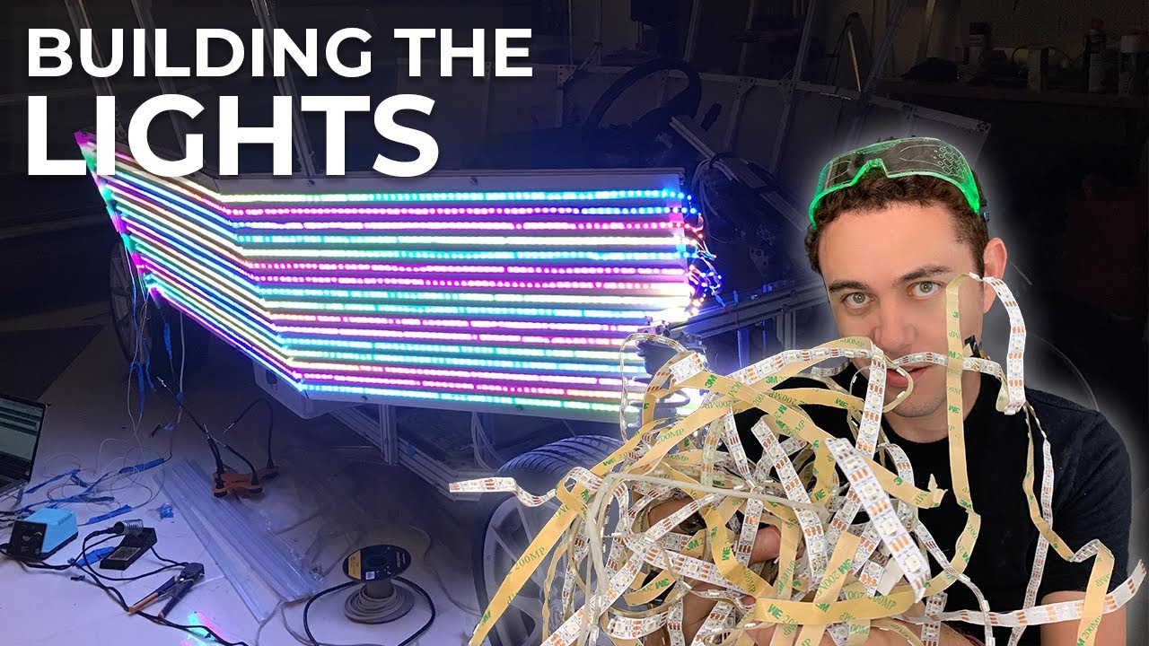 How to build light panels with LED strips - EP9: Building Enterguise an ...