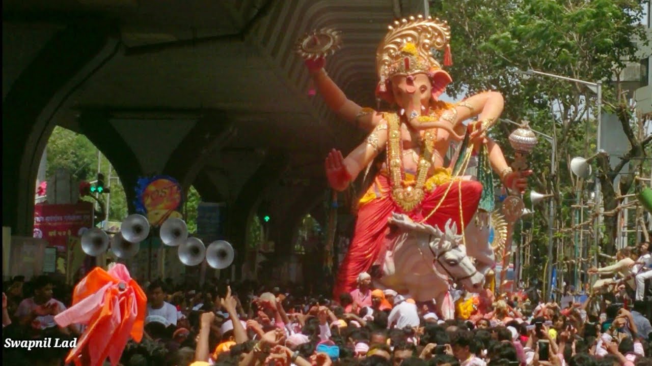 Mumbai Cha Raja Ganesh Galli Visarjan Sohala 2018 Mumbai Ganpati ...