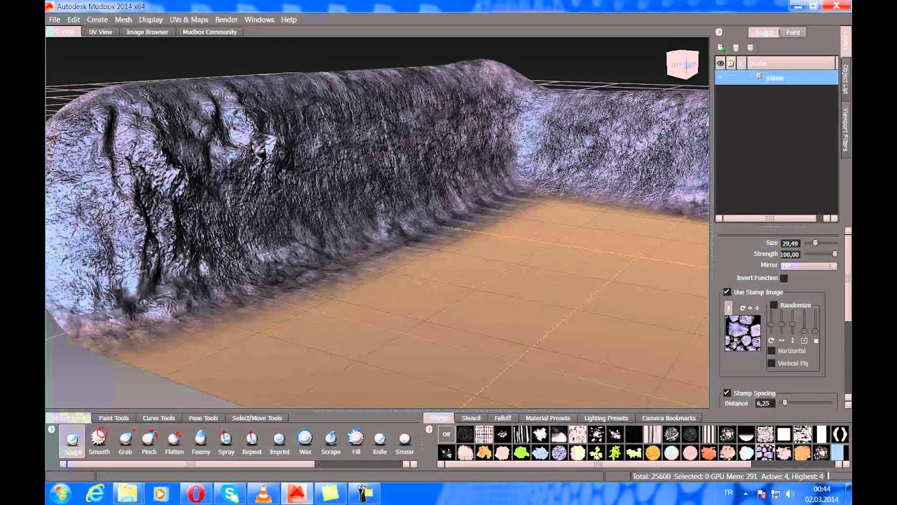 Mudbox Mountain Tutorial part1 - YouTube