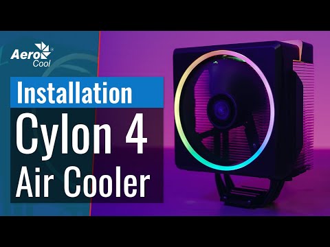 AeroCool Cylon 4 Air Cooler - How to Install on Your Motherboard