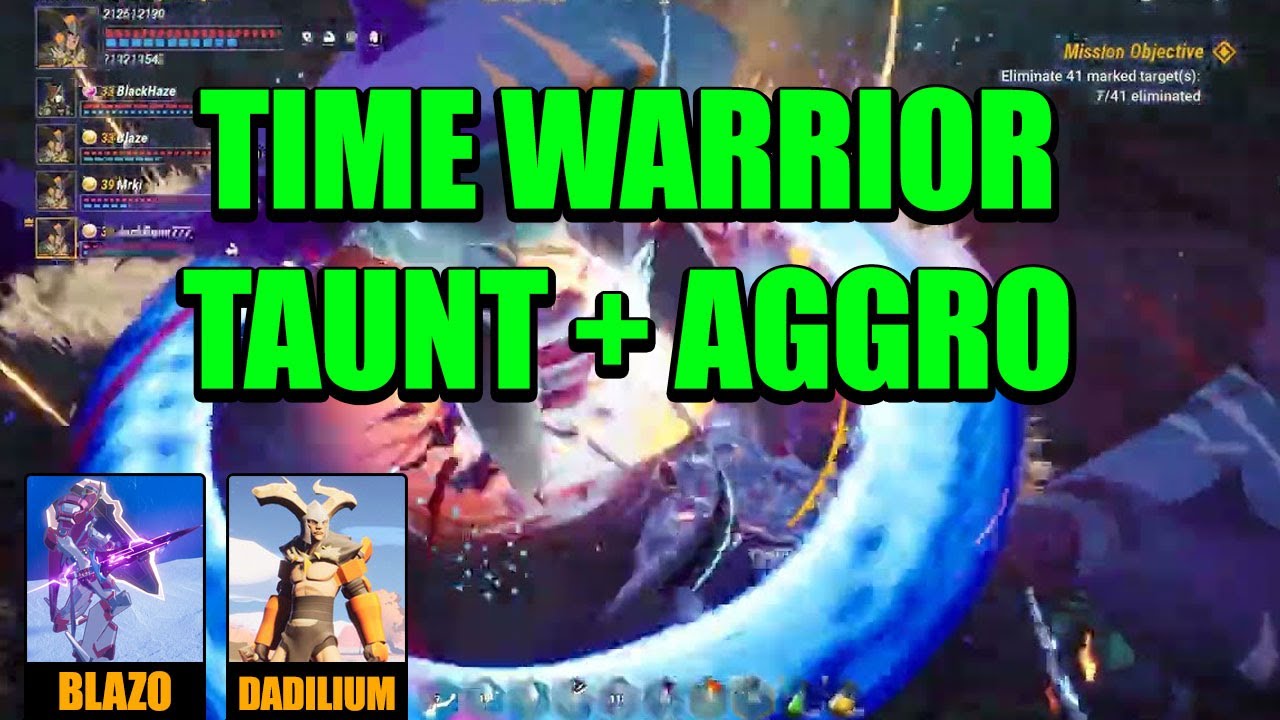 Big Time Time Warrior (Taunt and Aggro) - YouTube