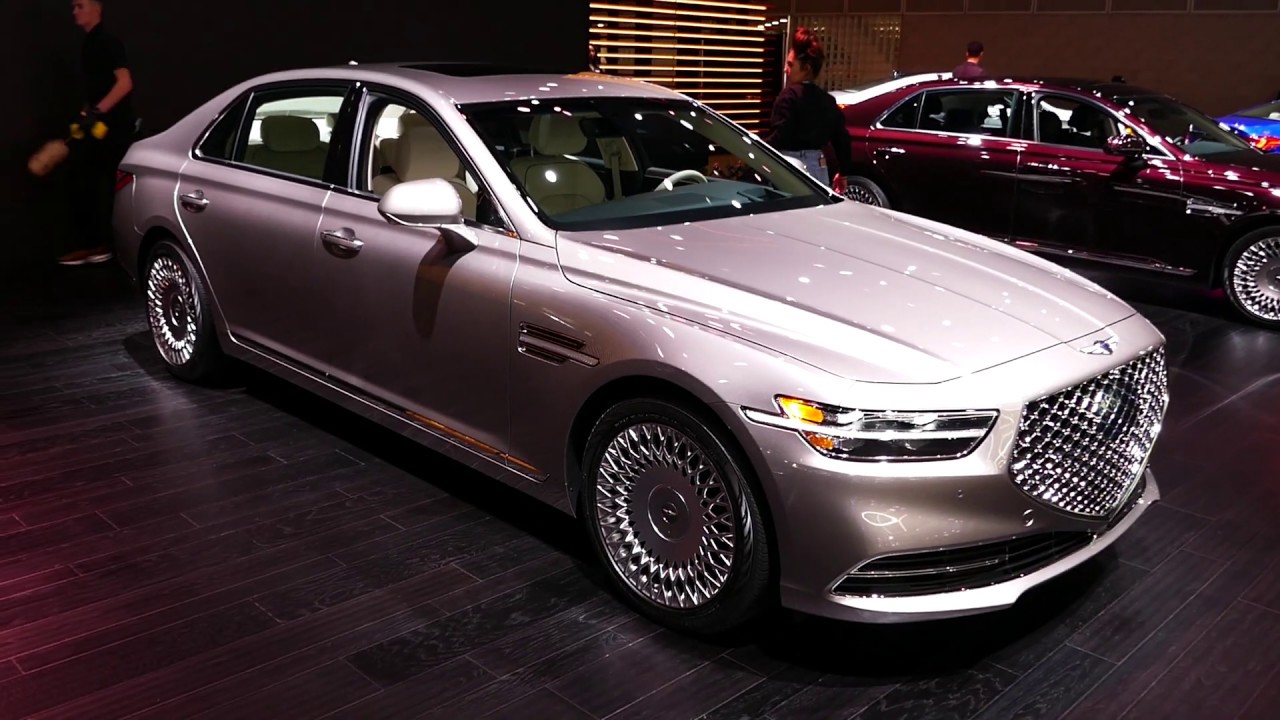 New 2020 Genesis G90 - Silver / Grey Paint - Interior & Exterior Tour ...