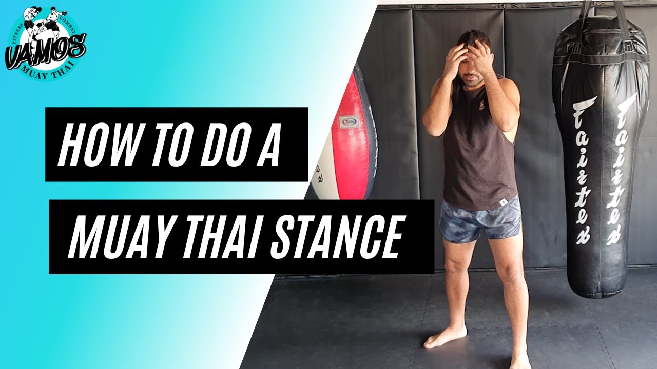 How to do a Muay Thai stance - YouTube