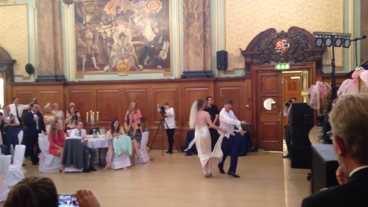 Matt and Louise The Funnest Wedding First Dance Ever to OMI ...