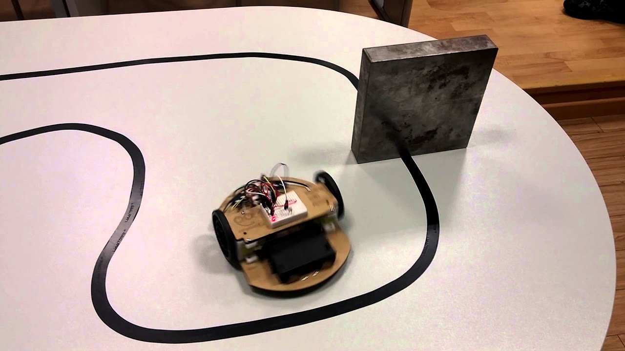 Crumble Robot UNO - Siguelíneas con obstáculos - YouTube