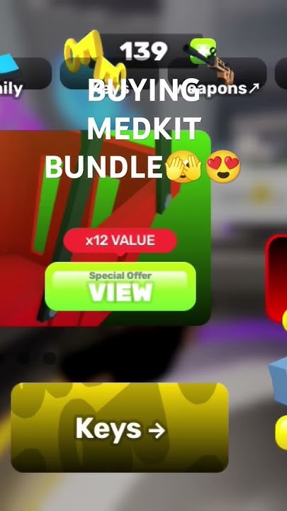 finally Buying medkit bundle😍🫣 #roblox #rivals - YouTube