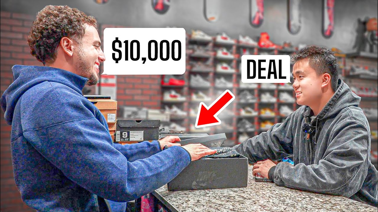 BEST SNEAKER CASHOUT EVER! - YouTube