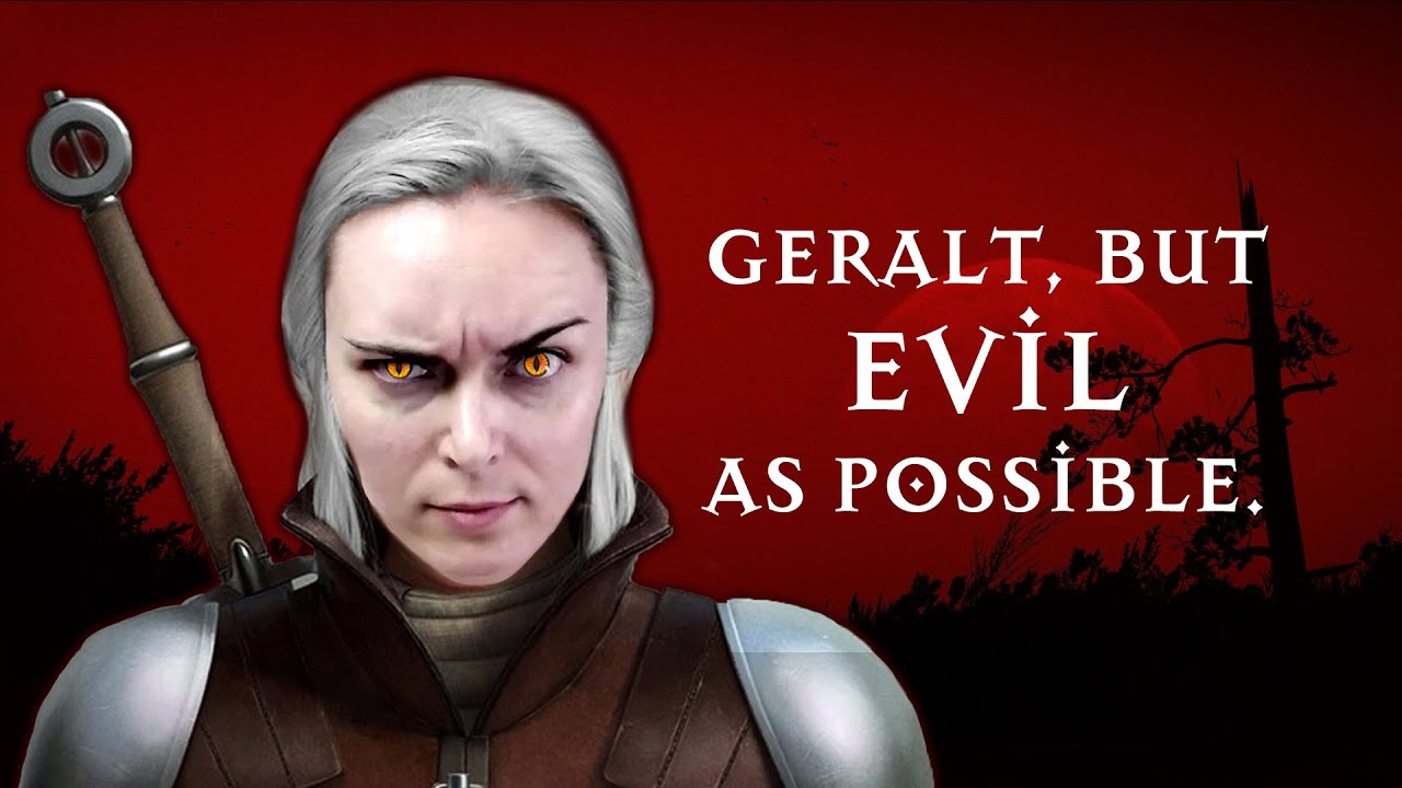 EVIL GERALT | The Witcher 3: Part 43 (BLIND / LIVE) - YouTube