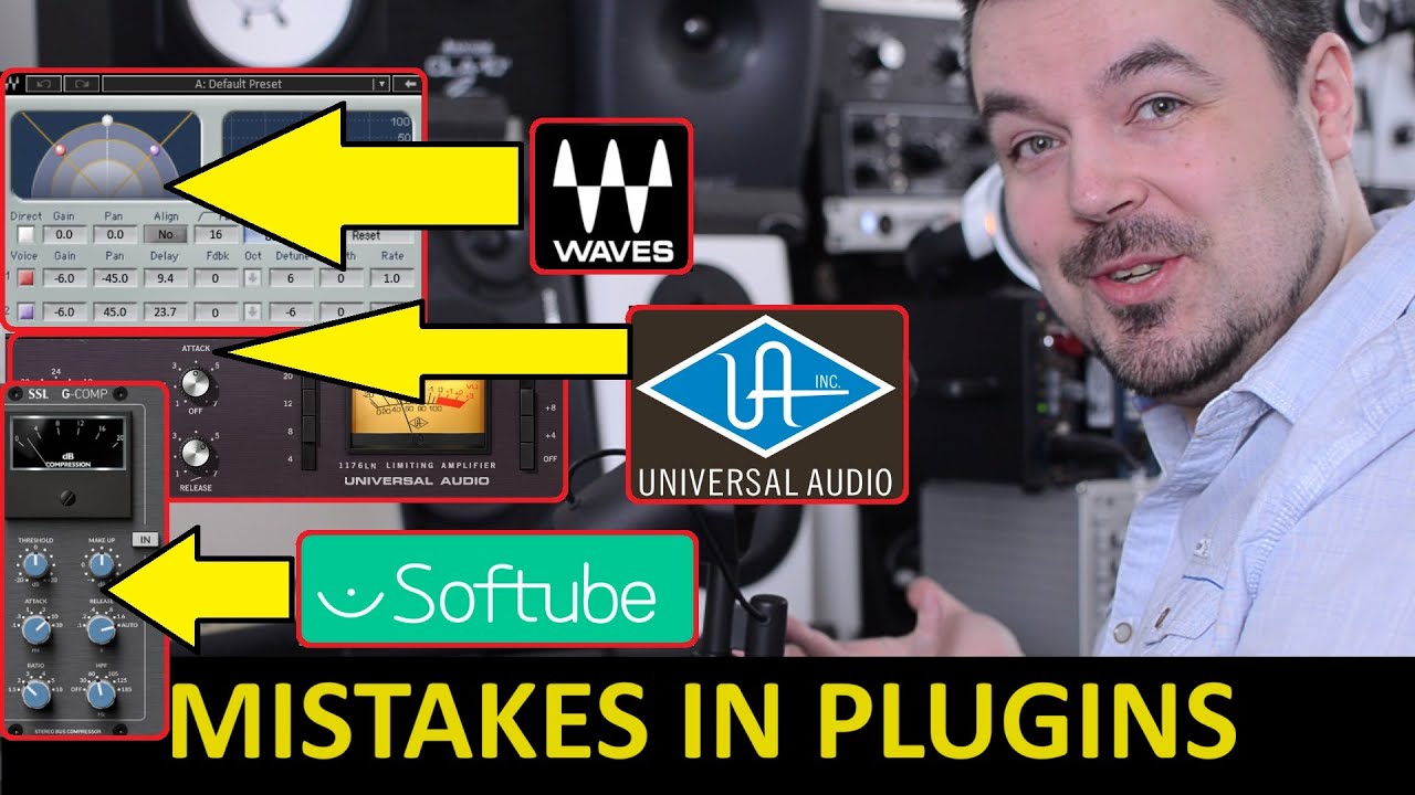 Mistakes in Plugins - Waves, UAD, Softube, Acustica Audio - YouTube