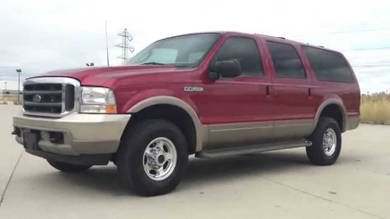 WWW.DIESEL-DEALS.COM 2003 FORD EXCURSION EDDIE BAURER 4X4 7.3 ...