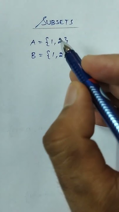 Subset - YouTube