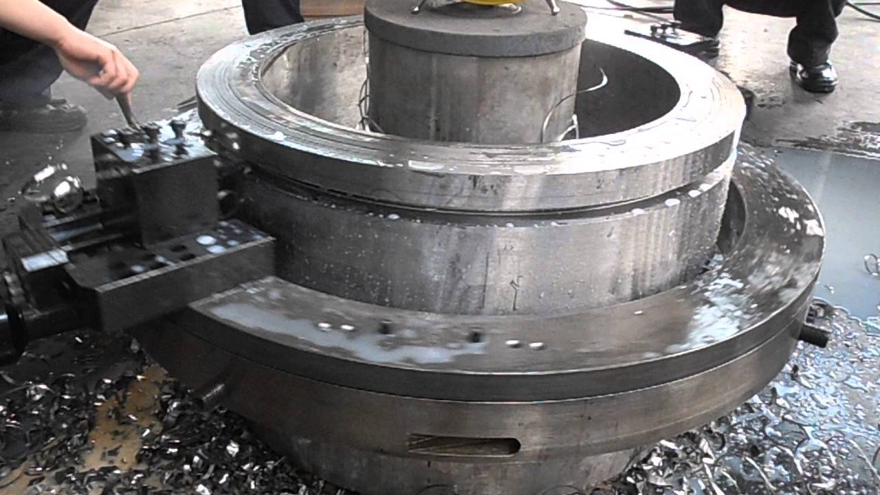 On Site Pipe Cold Cutting heavy wall Pipe Cut Off (1) - YouTube