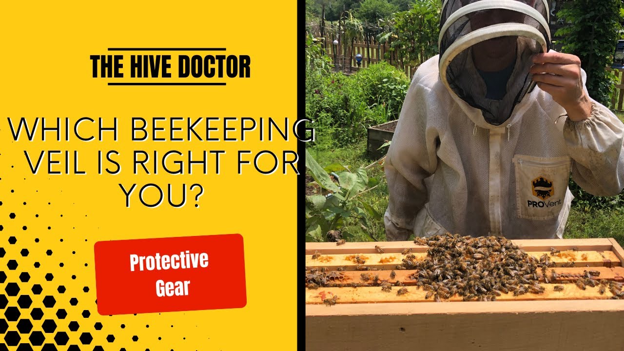 Minimal Beekeeping Veils//Minimal Veils//Protective Beekeeping Gear ...