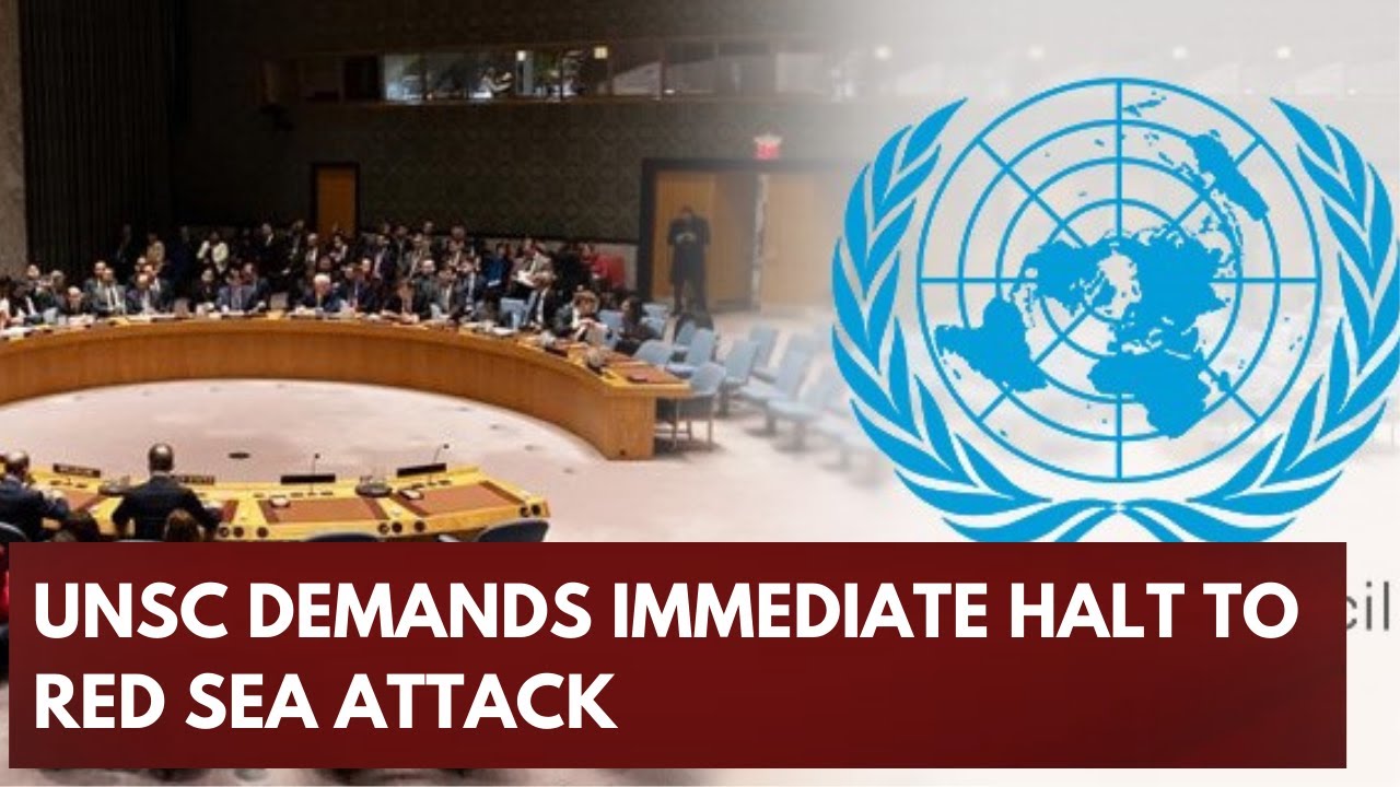 Red Sea Attack News: UN Security Council Demands Immediate Halt To ...