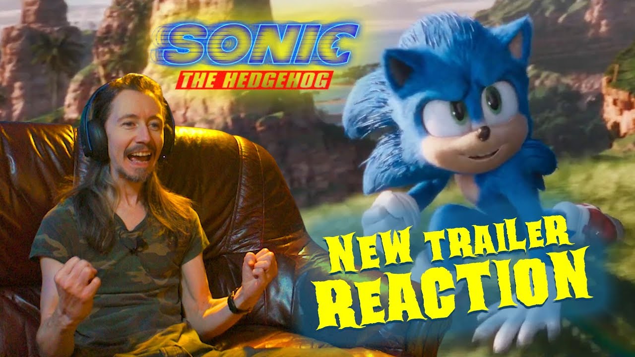 Sonic the Hedgehog (2020) Trailer Reaction | Harvey Retro - YouTube