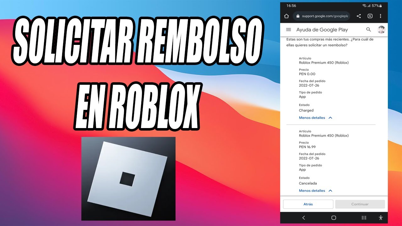 COMO REEMBOLSAR TUS ROBUX EN ROBLOX (método mas efectivo) - YouTube