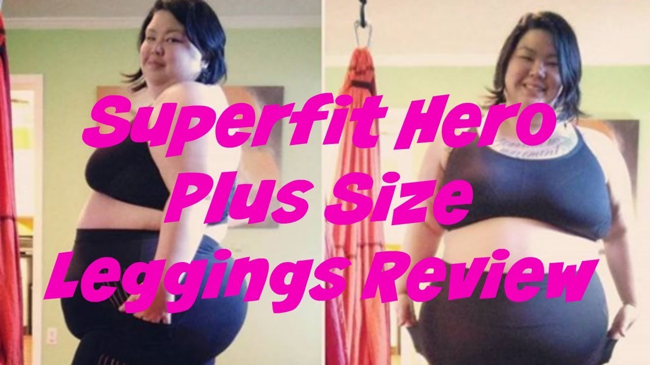 Superfit Hero Leggings! Reviewing active wear for larger plus sizes ...