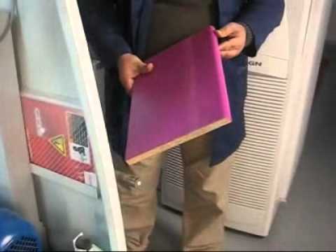 TURANLAR POSTFORMING MACHINE TPF280 - YouTube