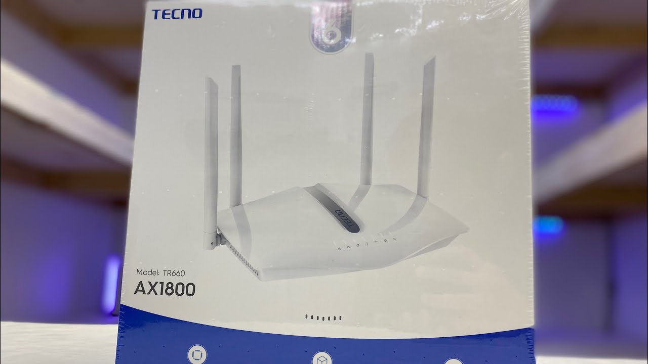 Tecno AX1800 WiFi 6 Router Unboxing - YouTube