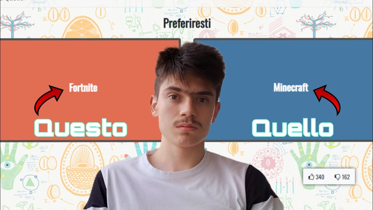 COSA PREFERIRESTI tra QUESTO o QUELLO? - YouTube