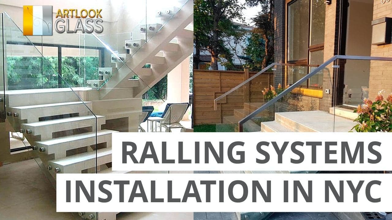 🆕Artlook Glass Inc. Railing Systems Installation In NY How To Install ...