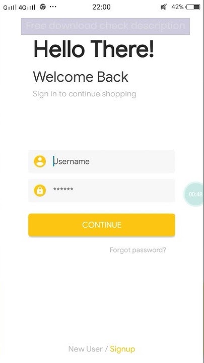 [Part 1] Simple Animated Login & Register UI Sketchware Project - YouTube