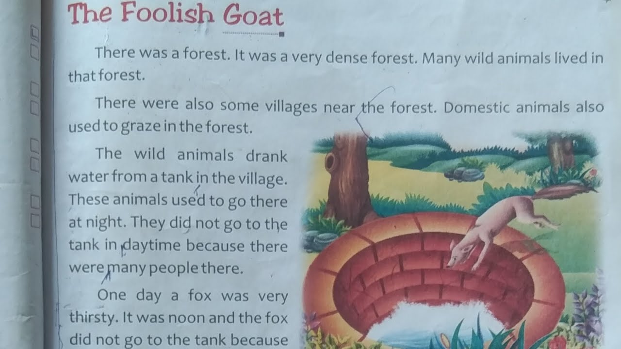 A beautiful #english story (The Foolish Goat ...