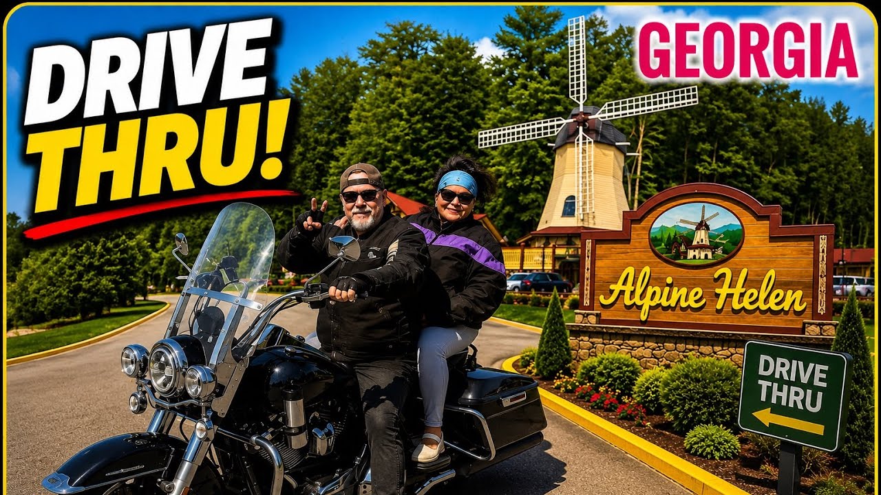 Beautiful German Town in Alpine Helen , Georgia - YouTube