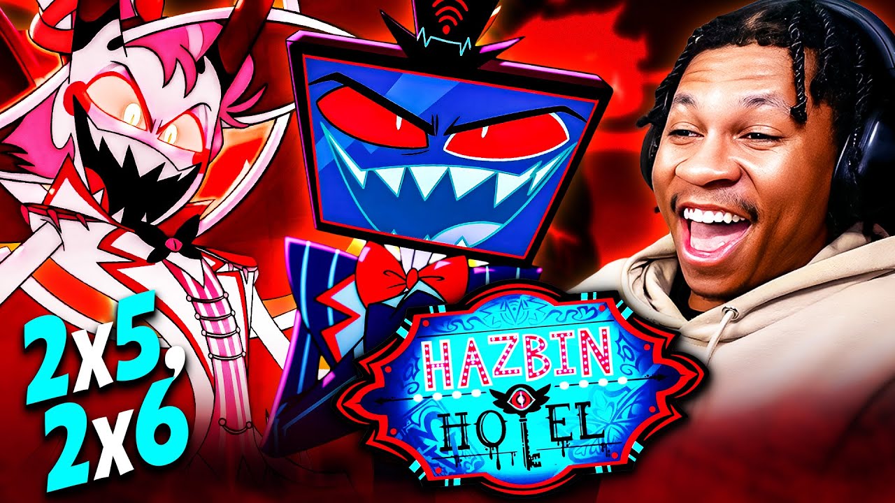 HAZBIN HOTEL 2x5 & 2x6 REACTION! | Bad With Us | Vox Populi | Vox Dei ...