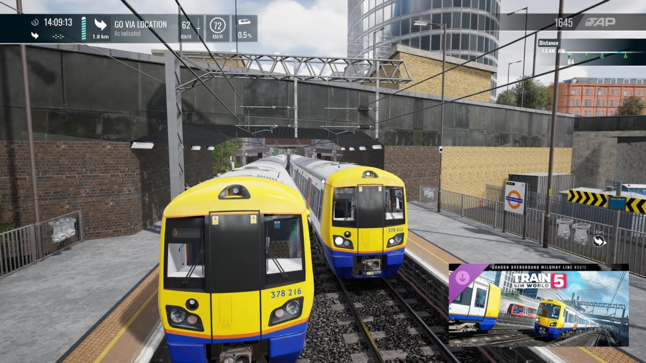 TSW5: Route Learning Scenario | London Overground: Mildmay line - YouTube