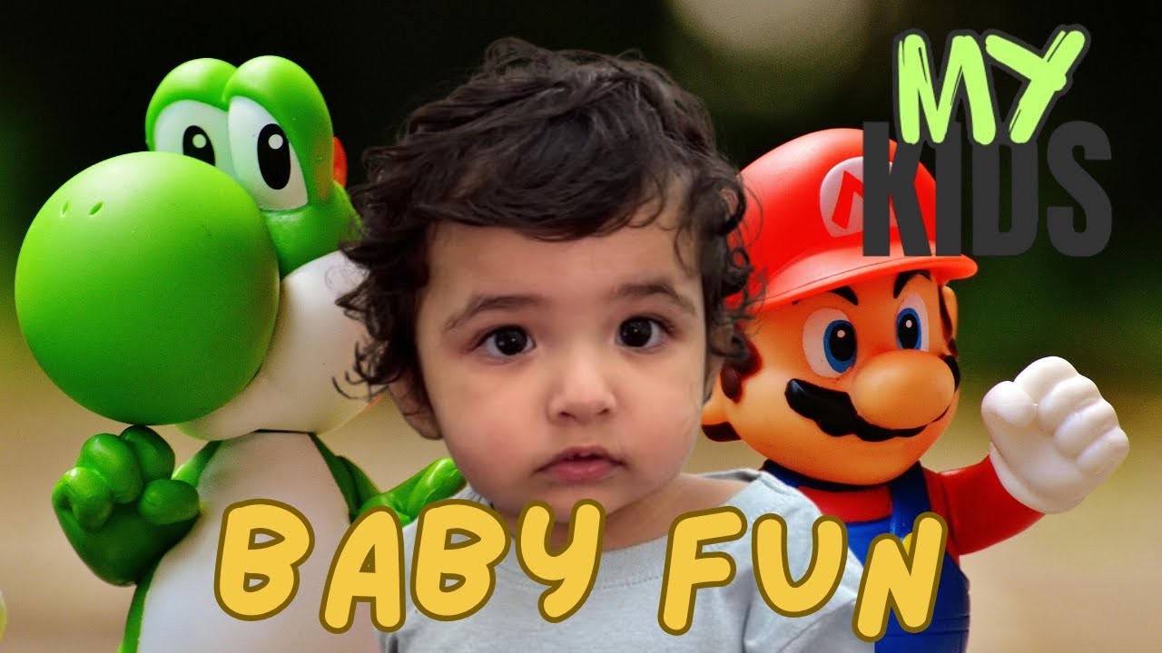 Smart Baby Girl Learning Fun Daily Vlog - YouTube