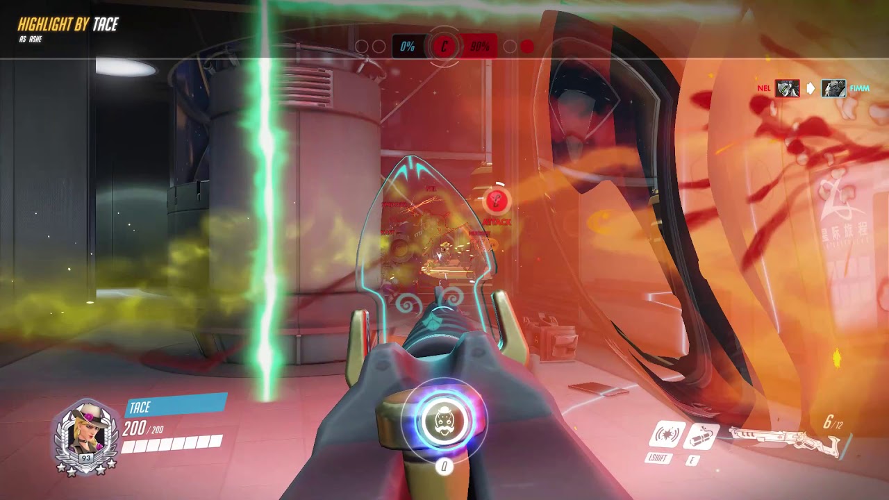 Ashe Dynamite + Baptiste Ult = OP - YouTube