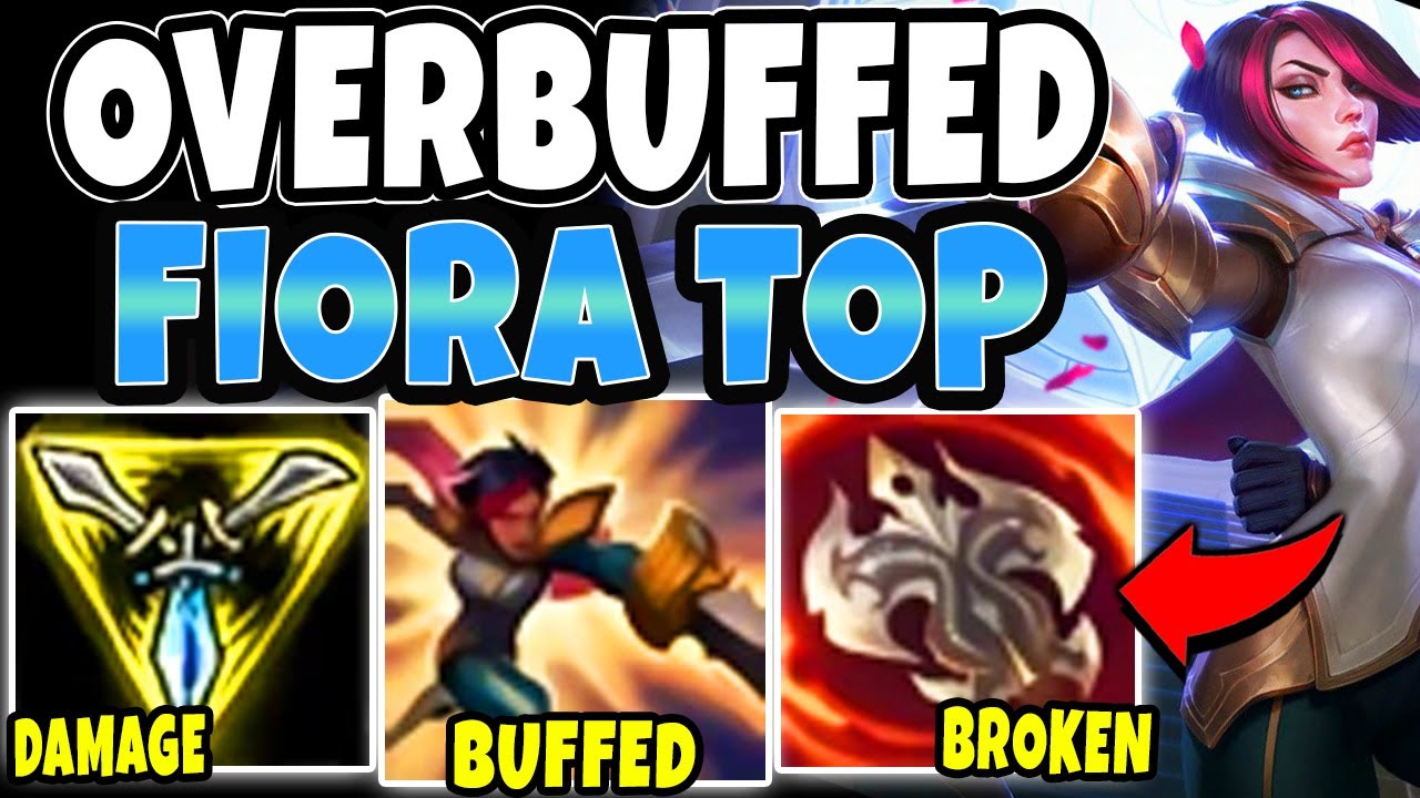 THEY BUFFED FIORA?! FIORA CAN LITERALLY 1v9 NOW! (Not A Meme) - League ...