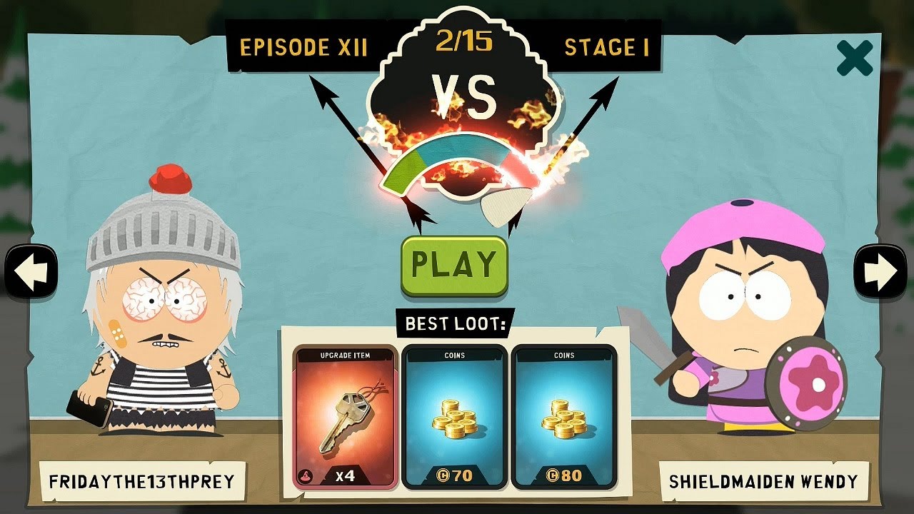 SouthPark Phone Destroyer Episode 12 Level 56 - 59 - YouTube