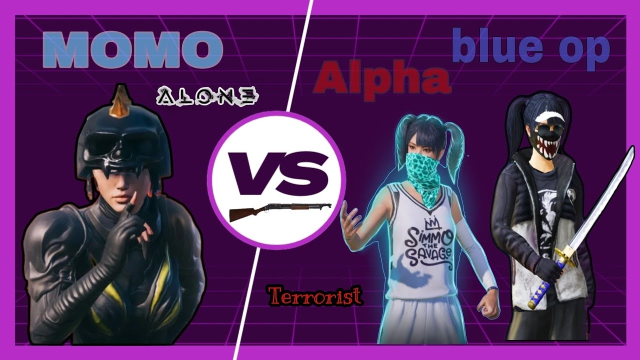 1_v_2 tdm`MOMO'| Alpha×blue op: challenged by terrorist💀butt ...