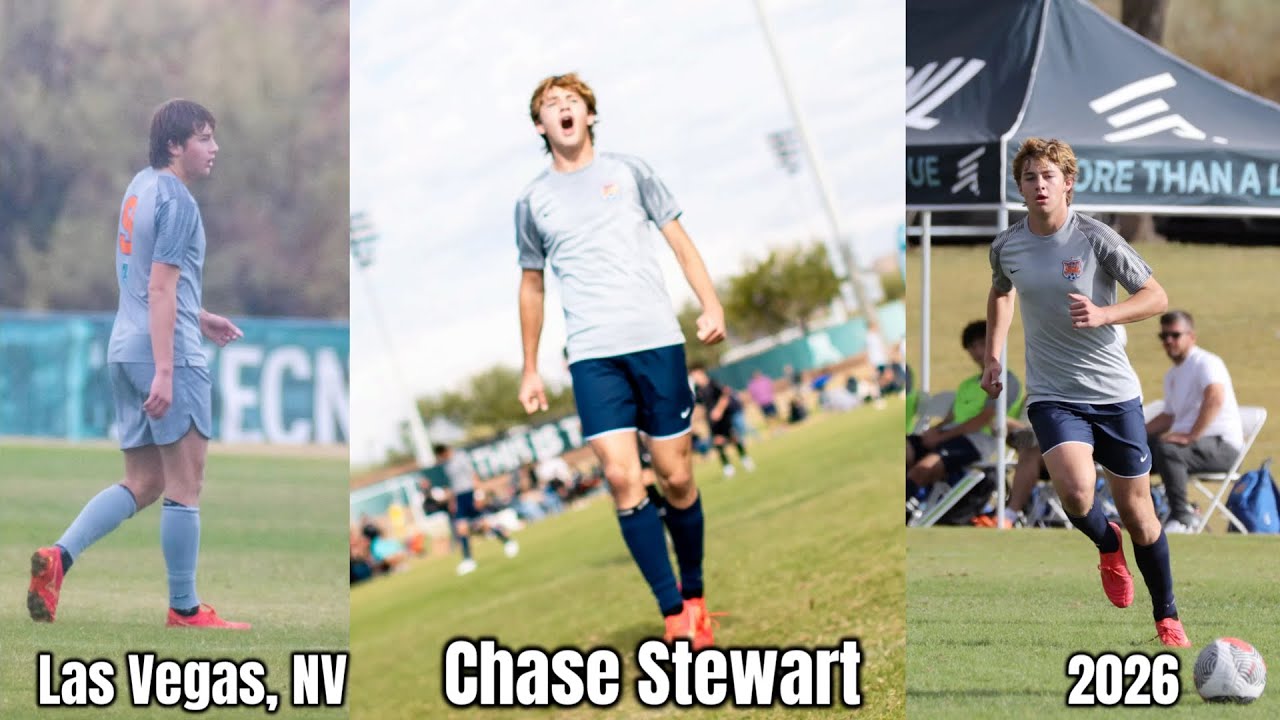 Chase Stewart - 2026 striker (Heat FC ECNL) - YouTube