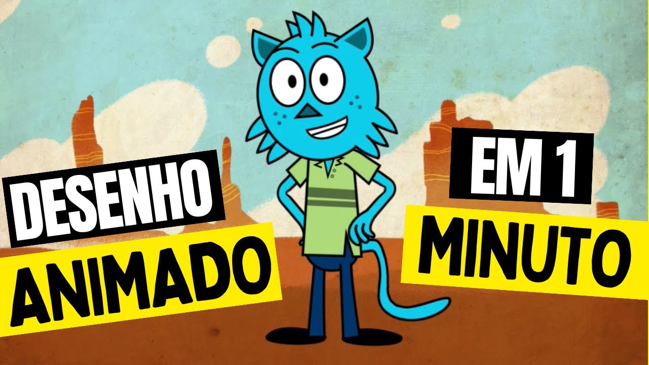 Como criar um desenho animado em 1 MINUTO - YouTube