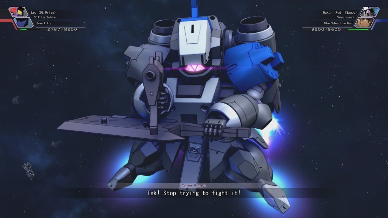 SD Gundam G Generation Cross Rays - Rodi All Ver. Attacks - YouTube